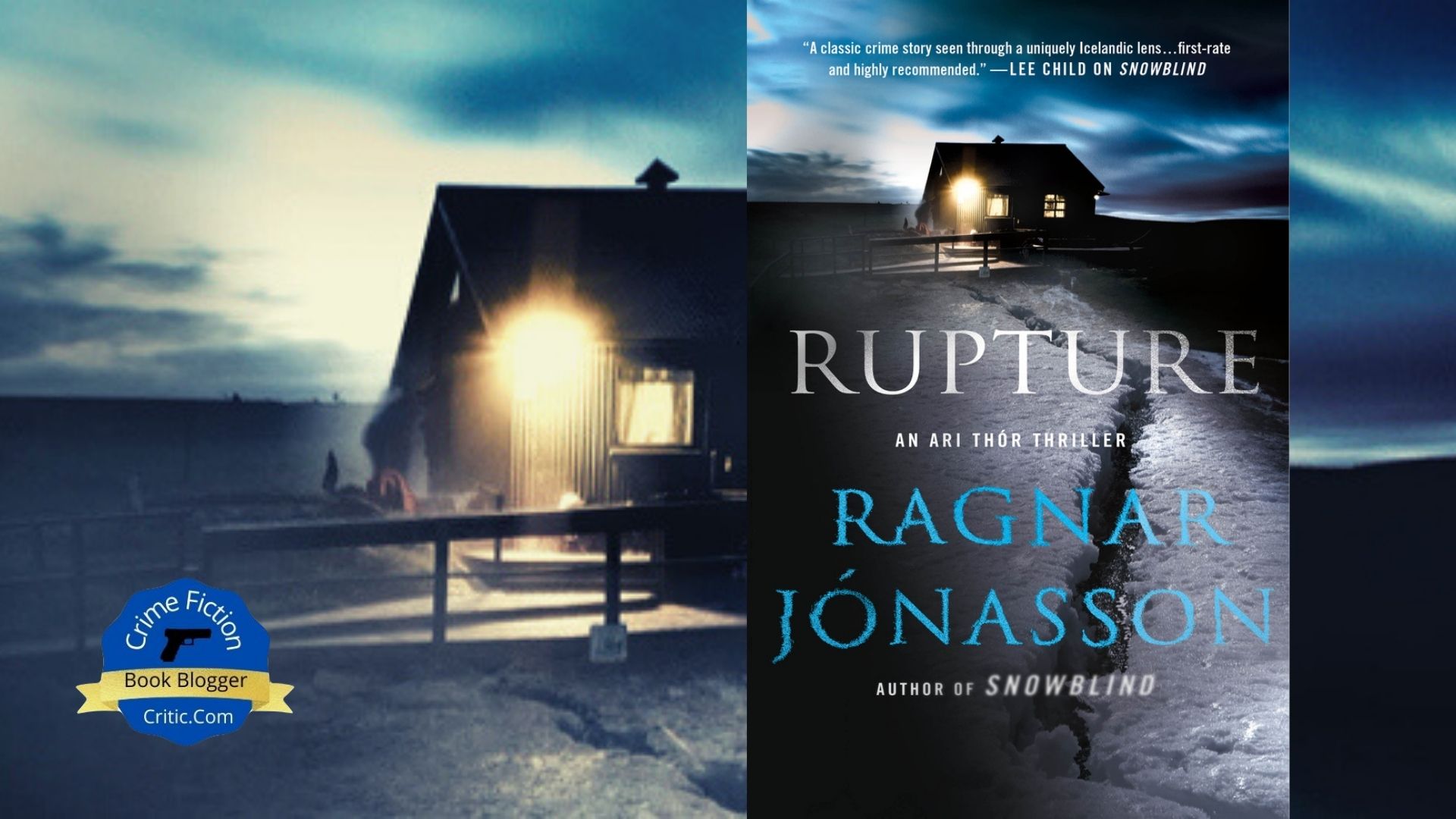 Book Review: Rupture by Ragnar Jónasson : crimefictioncritic.com