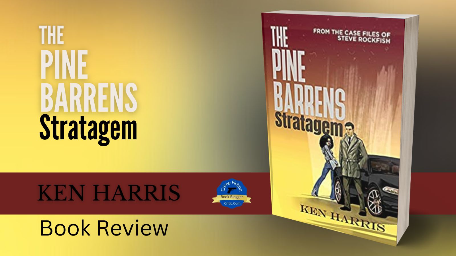 The Pine Barrens Stratagem by Ken Harris Review : crimefictioncritic.com